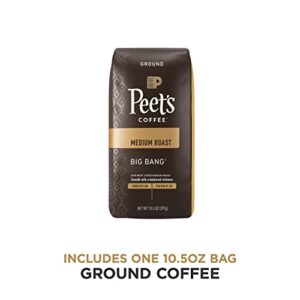 Peet's Coffee, Medium Roast Ground Coffee - Big Bang 10.5 Ounce Bag