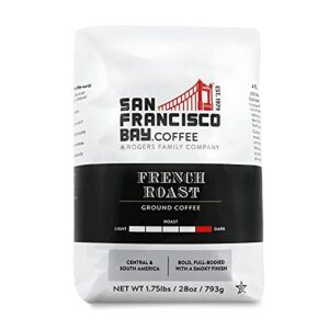 san francisco bay ground coffee – french roast (28oz bag), dark roast