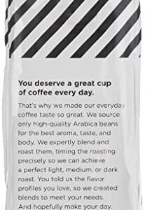 AmazonFresh Decaf Colombia Ground Coffee, Medium Roast, 12 Ounce (Pack of 3)