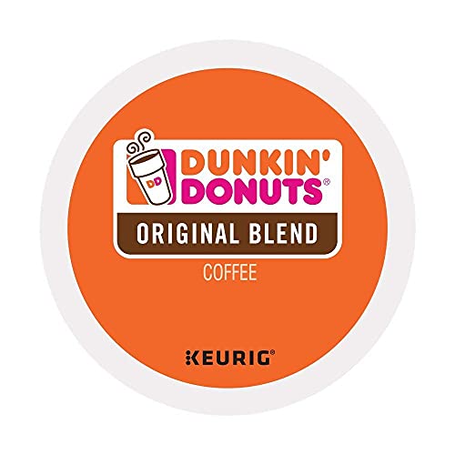 A Dunkin' Donuts Original Blend Medium Roast Coffee, 44 K Cups for Keurig Coffee Makers