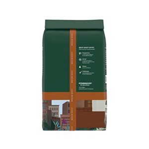 Starbucks Ground Coffee—Medium Roast Coffee—Pike Place Roast—100% Arabica—1 bag (28 oz)