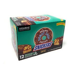 The Original Donut Shop Coffee Snickers Keurig K-Cup Pods - 12 count