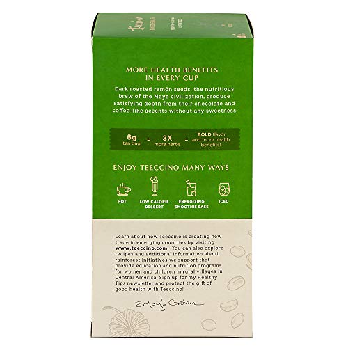 Teeccino Chocolate Lover’s Tea Variety Pack – Dark chocolate, Chocolate, Chocolate Mint – Roasted Herbal Tea That’s Caffeine Free & Prebiotic for Natural Energy, 25 Tea Bags (Pack of 3)