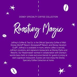 Joffrey's Coffee - Disney Mickey & Minnie Be Mine Brew, Disney Specialty Coffee Collection, Medium Roast, Arabica Beans, Chocolate & Coconut Cream Flavor, Brew or French Press (Ground, 11 oz)