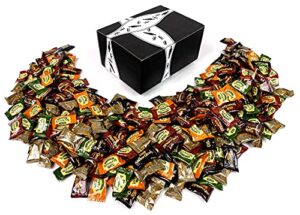 bali’s best coffee & tea candies 6-flavor variety: one 3 lb assorted bag of coffee, espresso, latte, green tea latte, citrus green tea, and classic iced tea in a blacktie box