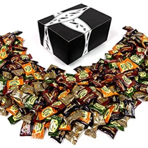 Bali's Best Coffee & Tea Candies 6-Flavor Variety: One 3 lb Assorted Bag of Coffee, Espresso, Latte, Green Tea Latte, Citrus Green Tea, and Classic Iced Tea in a BlackTie Box