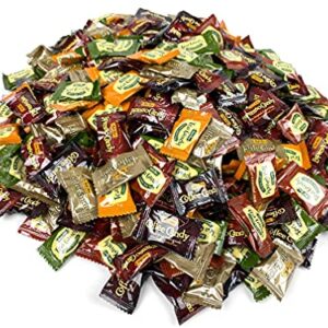 Bali's Best Coffee & Tea Candies 6-Flavor Variety: One 3 lb Assorted Bag of Coffee, Espresso, Latte, Green Tea Latte, Citrus Green Tea, and Classic Iced Tea in a BlackTie Box