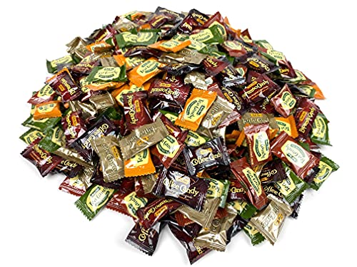 Bali's Best Coffee & Tea Candies 6-Flavor Variety: One 3 lb Assorted Bag of Coffee, Espresso, Latte, Green Tea Latte, Citrus Green Tea, and Classic Iced Tea in a BlackTie Box