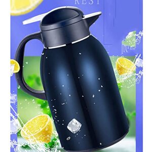 LIUZH Pot Flask for Coffee, Hot Water, Thermal Carafes Insulated Coffee Thermos Stainless Steel Vacuum Tea, Hot Beverage