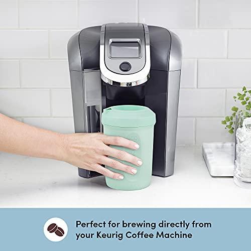 HyperChiller HC2M# Patented Iced Coffee/Beverage Cooler, NEW, IMPROVED,STRONGER AND MORE DURABLE! Ready in One Minute, Reusable for Iced Tea, Wine, Spirits, Alcohol, Juice, 12.5 Oz, Spearmint