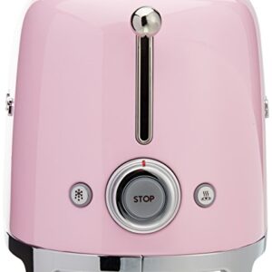 Smeg 2-Slice Toaster-Pink