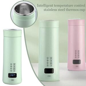 Portable Electric Kettle Temperature 400ML Electric Bottle Temperature Control Appliances Trip Kitchen For Home Smart Kettle