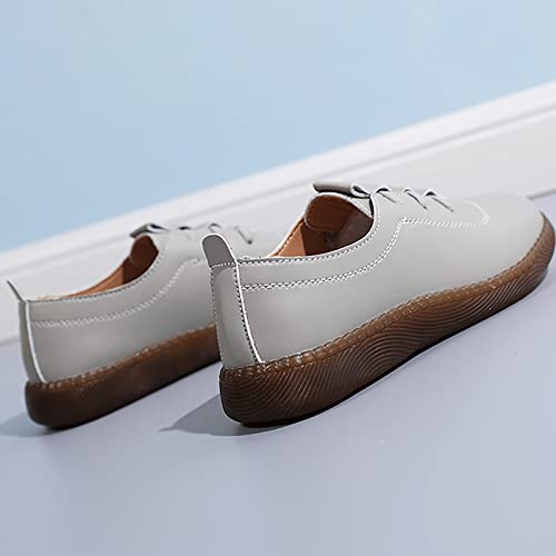 Women's Spring and Summer New Soft Sole Casual Comfortable Light Waterproof Casual Shoes Women Shoes Slip on Casual Grey