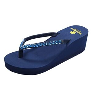 fashion ladies shoes summer beach slippers pearl rhinestone flip flops business casual shoes women wide