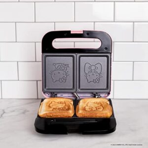 Uncanny Brands Hello Kitty Grilled Cheese Maker- Panini Press and Compact Indoor Grill