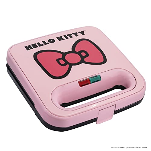 Uncanny Brands Hello Kitty Grilled Cheese Maker- Panini Press and Compact Indoor Grill