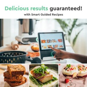 Multo By CookingPal, Smart Compact Countertop Multi-Functional Stainless Steel Food Processor Guided Recipes | WiFi Built-In | Chop, Knead, Steam And Cook All-In-One Cooker