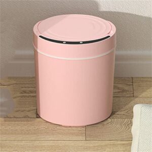 WENLII Smart Sensor Garbage Bin Kitchen Bathroom Toilet Trash Can Best Automatic Induction Waterproof Bin with Lid (Color : Gray, Size : 13L)