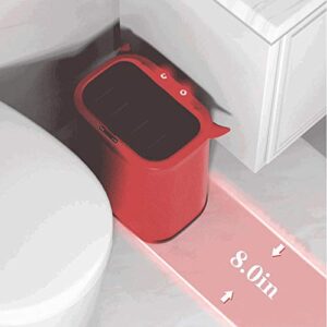 CXDTBH 10L Creativity Cute Smart Trash Can Household Automatic Trash Can with Lid Small Bathroom Garbage Can Touchless Trash Can Trash Can for Bedroom (Color : OneColor)