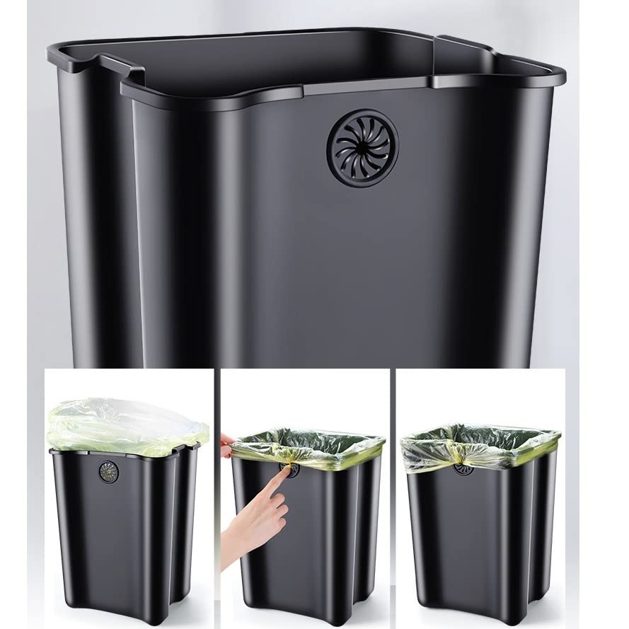 n/a Stainless Steel Big Kitchen Bathroom Trash Can Recycle Storage Waste Bin Bedroom Trash Can Garbage Bin