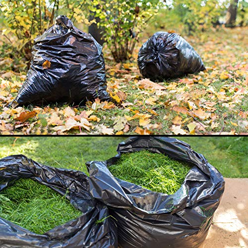 Ultrasac 39 Gallon Garbage Bags (HUGE 100 Pack) 33" x 43" Heavy Duty Industrial Yard Waste Bag - Professional Outdoor Trash Bags for Contractors and more (Pack of 100) (769646)