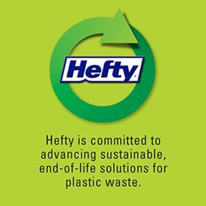 Hefty Ultra Strong Tall Kitchen Trash Bags, Unscented, 13 Gallon, (80 Count)