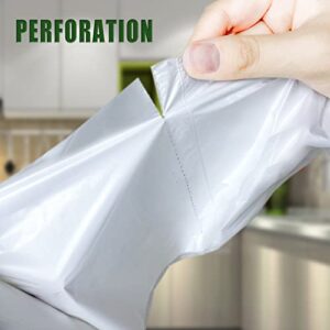 Small Trash Bags, Inwaysin Small Garbage Bags 4-6 Gallon Biodegradable Can Liners Thicken, Size Expanded, White 200 Counts