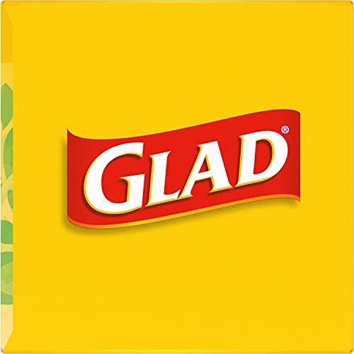 GLAD Small Trash Bags - 4 Gallon Trash Bag for Waste Basket, Gain Original Scent with Febreze Freshness- 26 Count (Pack of 6)