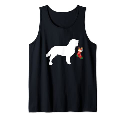 American Water Spaniel Christmas Stocking Stuffer Dog Tank Top