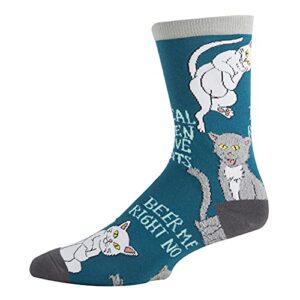 oooh yeah! socks, mens cotton crew sock