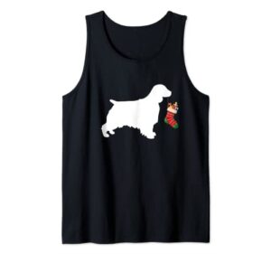 welsh springer spaniel christmas stocking stuffer dog tank top