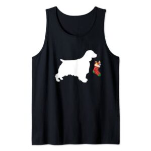 Welsh Springer Spaniel Christmas Stocking Stuffer Dog Tank Top