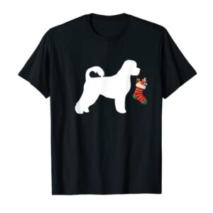 Portuguese Water Dog Christmas Stocking Stuffer Dog T-Shirt