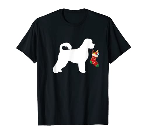 Portuguese Water Dog Christmas Stocking Stuffer Dog T-Shirt