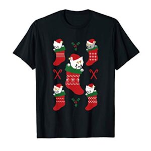 Christmas Kitties Stocking Stuffers T-Shirt