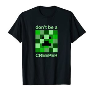 Creeper Video Gamer Shirt Boy's Game Gift Stocking Stuffer