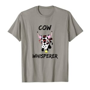 Cow Whisper Shirt - Whisperer Gag Gift - Stocking Stuffer