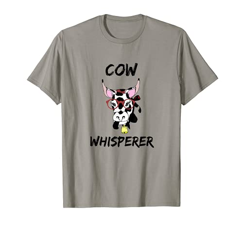 Cow Whisper Shirt - Whisperer Gag Gift - Stocking Stuffer