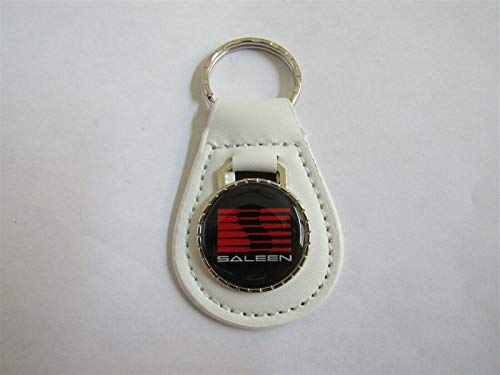 SALEEN S281 S302 H302 PARNELLI CHALLENGER RED LOGO KEYCHAIN - WHITE