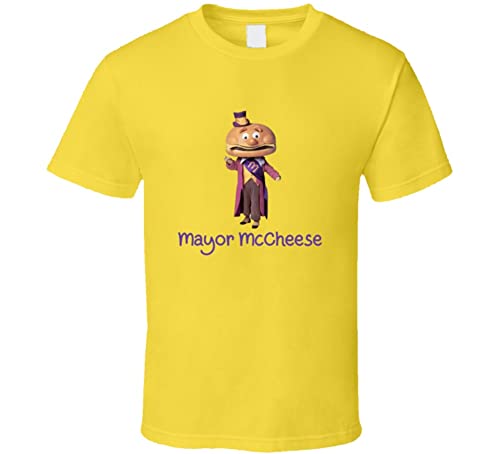 Mcdo Mayor McCheese Vintage Retro Style T-Shirt and Apparel T Shirt L Daisy