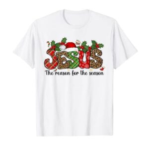 Christian Jesus The Reason Christmas Stocking Stuffer Gifts T-Shirt