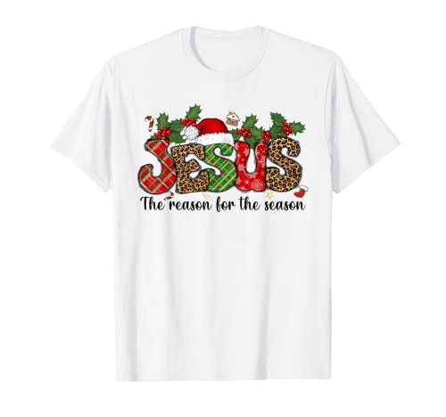 Christian Jesus The Reason Christmas Stocking Stuffer Gifts T-Shirt