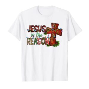 Funny Christian Jesus The Reason Christmas Stocking Stuffer T-Shirt