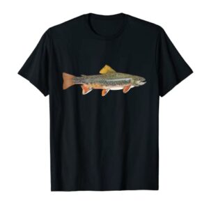 Speckled Brook Trout Fish Graphic Freshwater Fishing Gift T-Shirt