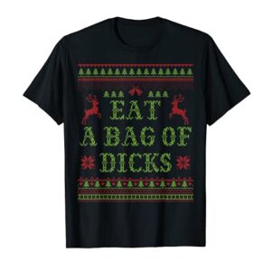 Eat a Bag of Dicks Tacky & Ugly Christmas Party ABX003