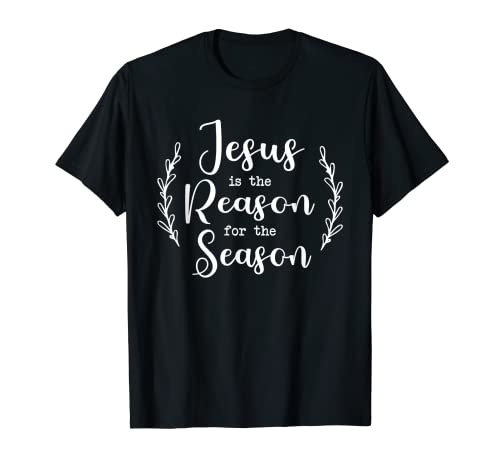 Christian Jesus The Reason Christmas Stocking Stuffer Gifts T-Shirt