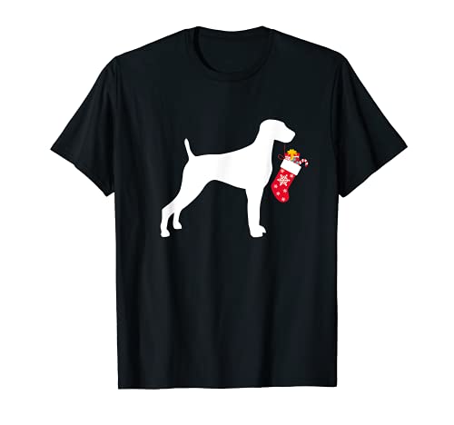 Weimaraner Christmas Stocking Stuffer Dog T-Shirt