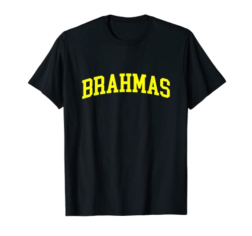 Brahmas Arch Athletic College University Alumni Style T-Shirt