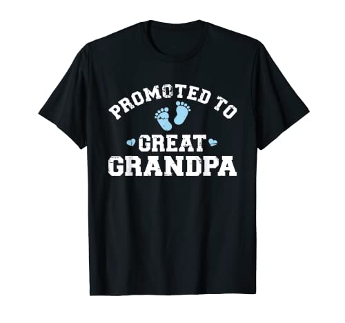 Promoted to Great grandpa T-Shirt