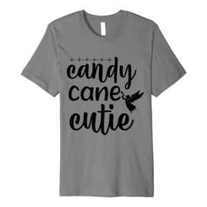 Candy Cane Cutie Christmas Stocking Stuffer For Girls Premium T-Shirt